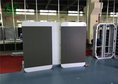 China Full Color Outdoor Two Sides Light Pole LED Screen P10 160x160mm 1200cd IP67 for sale