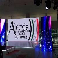 China Indoor Full Color LED Display P4 512x512mm Stage Screen Thin Lightweight 7.5kg for sale