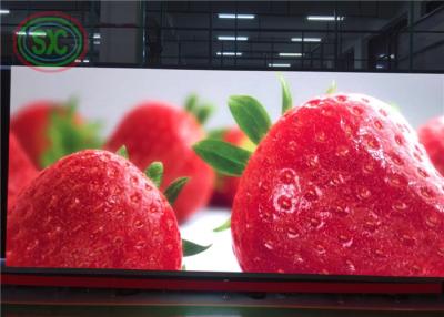 China P3 P6 Indoor LED Screen 576x576mm Die Casting Aluminum Cabinet 32x32 Dots Pixel Density for sale