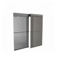 China P3.9-7.8mm Indoor Transparent LED Screen Full Color SMD Display 500x500mm for sale