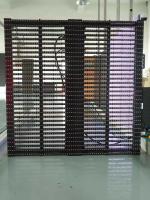 China P3.91-7.82 Full Color Transparent LED Screen 1000x500mm for Glass Curtain Walls for sale
