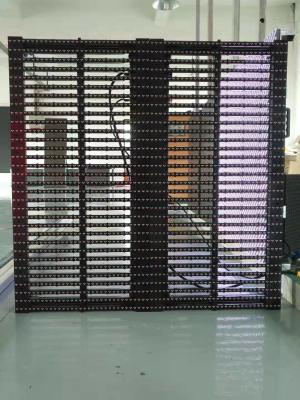 China P3.91-7.82 Full Color Transparent LED Screen 1000x500mm for Glass Curtain Walls for sale