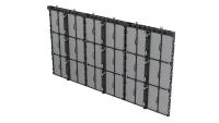 China P3.91-7.82 Full Color Transparent LED Screen 1500cd Brightness for Glass Curtain Walls for sale
