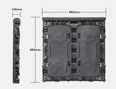 China Outdoor P5 IP65 Stadium LED Display 960x960mm 6500cd/m² Full Color for sale