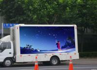 China IP65 Outdoor Full Color 10mm Truck LED Display SMD 3535 960x960mm for sale