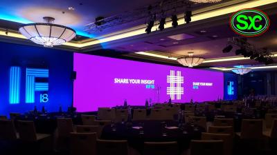 China P3 SMD LED Screen Nationstar Light Type Stage Background Display CE Approved for sale