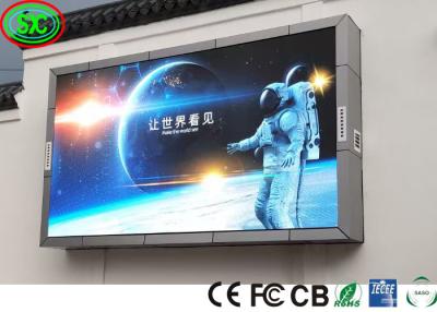 China P6 Outdoor Full Color LED Display Screen 960x960mm Cabinet 6000nit Brightness for Advertising for sale