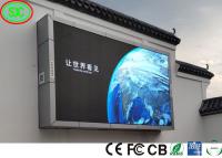 China Outdoor Full Color LED Display P10 320x160mm Waterproof IP65 High Brightness 6000nits Fixed Installation for sale