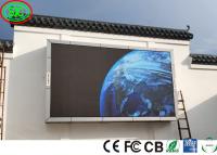 China Outdoor Full Color LED Display P10 320x160mm Waterproof IP65 High Brightness 6000nits Fixed Installation for sale