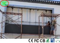 China Outdoor Full Color LED Display P10 320x160mm Waterproof IP65 High Brightness 6000nits Fixed Installation for sale