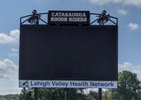 China Outdoor Full Color Double Sided P10 LED Billboard Panel 320x160mm Steel Structure for sale