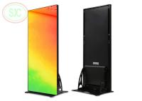 China P1.86 RGB Color LED Floor Standing Poster Display 192x192mm Module for Supermarkets Hotels Restaurants for sale