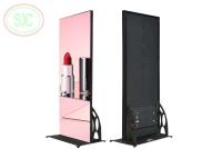 China Indoor P2.5 Full Color LED Poster Screen 3840Hz Refresh Rate Wireless USB 4G Smart Control for sale