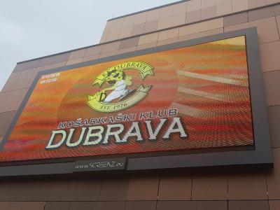 China P10 DIP Full Color Outdoor LED Display 160x160mm Stadium Billboard 6000cd Brightness for sale
