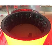China P3.91mm Outdoor 360 Degree Column Sphere LED Display Screen 500x1000mm Cabinet for sale