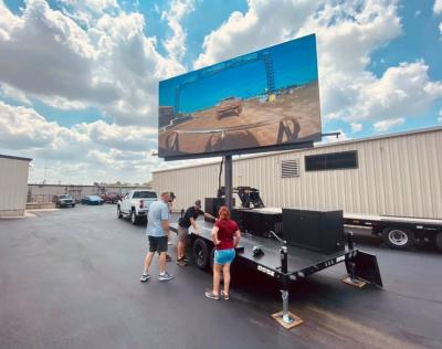 China P6 Outdoor LED Display Panel 576x576mm IP65 Waterproof 5000cd/sqm Full Color for sale