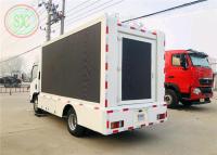 China Outdoor P6 LED Screen 6500 cd/m² for Van Truck Mobile Advertising Display for sale