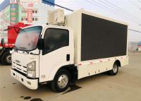 China Outdoor P6 LED Screen 6500 cd/m² for Van Truck Mobile Advertising Display for sale