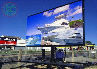 China Auto Up Down Outdoor Full Color P6 LED Display Trailer for Car Cinema 6500cd for sale