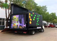 China Outdoor Full Color Trailer P8 LED Screen 6000cd Brightness IP65 Waterproof for Advertising for sale