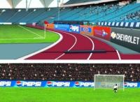 China P10 Stadium LED Display Screen IP65 Waterproof 5000cd/m² Outdoor Sports Billboard for sale