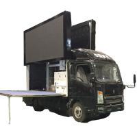 China P6 Outdoor Full Color Mobile LED Display Truck Screen IP65 8000cd Brightness for sale