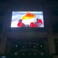 China Outdoor Full Color LED Display P10 10000pixels/m² 8000cd/m² for Advertising Events for sale