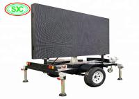 China P6 SMD3535 Trailer LED Display Epistar Chip 6500cd/M2 For Movable Advertising for sale