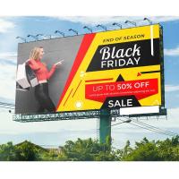 China P8 Outdoor Fixed Waterproof Cabinet LED Billboard 256x128mm 7000cd/m2 for sale
