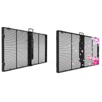China P3.91 Transparent LED Display Screen with 70% Transparency and 5000cd/m² Brightness for Indoor Advertising for sale