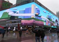 China Outdoor P6 Full Color LED Billboard 960x960mm Iron Steel Panel Fixed Wall Mount for sale