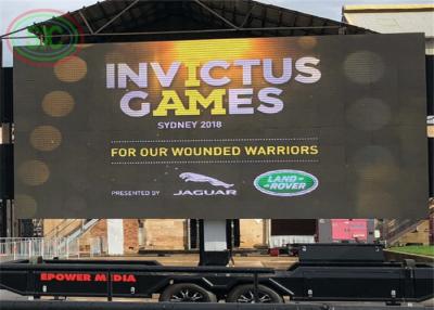 China IP65 Double Sided Outdoor LED Sign Display 6mm Pitch 6500cd Brightness for Real Time Football Games for sale