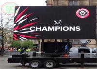 China IP65 Double Sided Outdoor LED Sign Display 6mm Pitch 6500cd Brightness for Real Time Football Games for sale