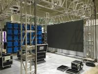 China Curved LED Video Wall Screen 500x500mm P3.91 P4.81 Indoor Outdoor Flexible Display Panel for sale