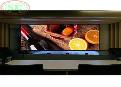 China High Resolution screen Indoor Full Color LED Display P4 mounted on the wall for sale