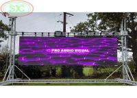 China Outdoor P4 LED Display 512x512mm Cabinet with 6500 cd/m² Brightness for Stage and Concert Applications for sale