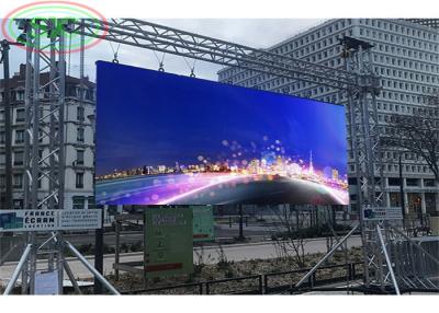 China Outdoor P4 LED Display 512x512mm Cabinet with 6500 cd/m² Brightness for Stage and Concert Applications for sale
