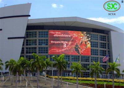 China P10 Outdoor SMD LED Display Stadium Video Wall 7500cd Brightness 10mm Pixel Pitch for sale