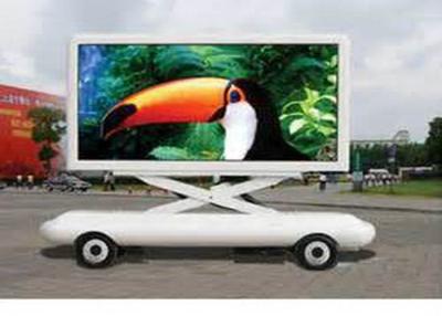 China Outdoor Waterproof IP65 P6 LED Mobile Truck Advertising Display Screen 27778pixels for sale
