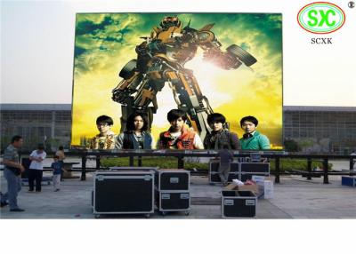 China SMD3528 1R1G1B Outdoor LED Display Billboard 15625pixels/m² 4500cd/m² for sale