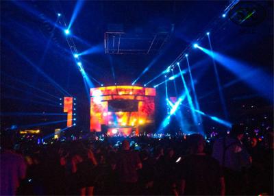 China P10 Outdoor Stage LED Display 160x160mm 8000cd Brightness 1/4 Scan for sale