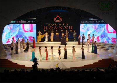 China Full Color P10 Outdoor Stage LED Screen Rental 100000 Hours Life Synchronous Control for sale