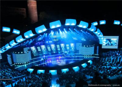 China Outdoor SMD P10 LED Display Screen 8000cd Brightness for Stage Events for sale