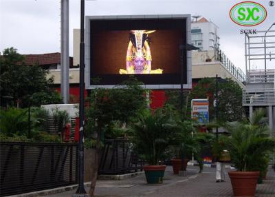 China P20 Outdoor Full Color LED Billboard Display Screen 8000cd Brightness 650W Power for sale