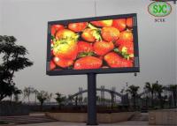 China Giant LED Info Display PH16 , DIP346 Advertising Waterproof LED Display for sale
