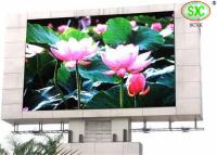 China P6 6mm Outdoor Full Color LED Display Screen 27777dots/m² 2000cd/m² for Plaza Advertising for sale
