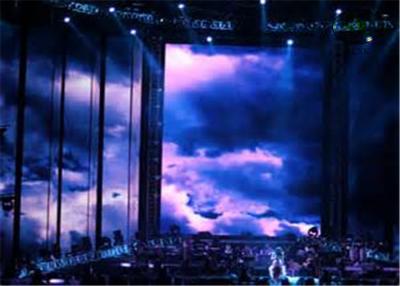 China SMD5050 IP68 Waterproof P37.5mm Curtain LED Display 300W for Music Concert Stage for sale