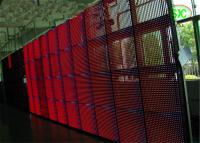 China P10 LED Video Curtain Display - 10mm Pixel Pitch, 16×16 Resolution, 2000cd/m² Brightness for Stage Shows for sale
