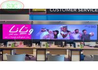 China Indoor P5 LED Video Wall Ironed Steel Cabinet Display 960x960mm 40000dots/m² for sale