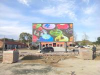 China P8 Outdoor Full Color LED Display 10000nits IP65 Waterproof High Brightness Advertising Screen for sale